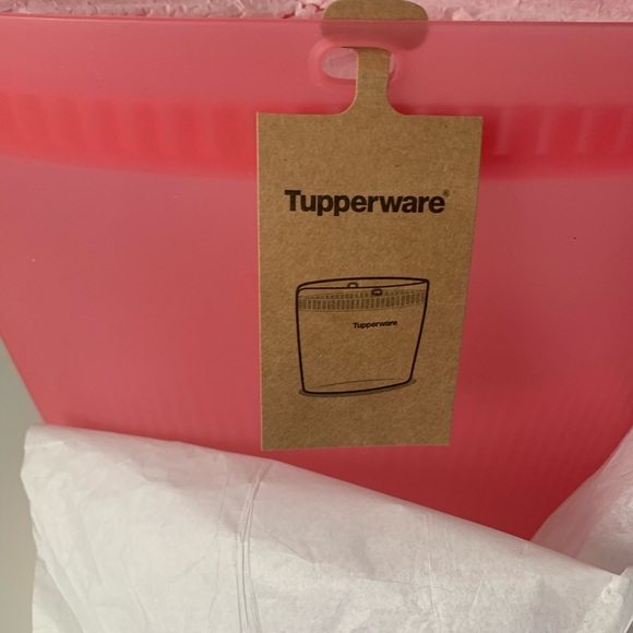 Tupperware | Storage & Organization | Tupperware Pink Storage Container ...